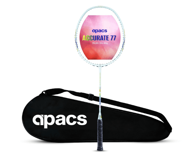 ACCURATE 77 - APACS BEGINNER BADMINTON RACQUET - The Thomas Sports